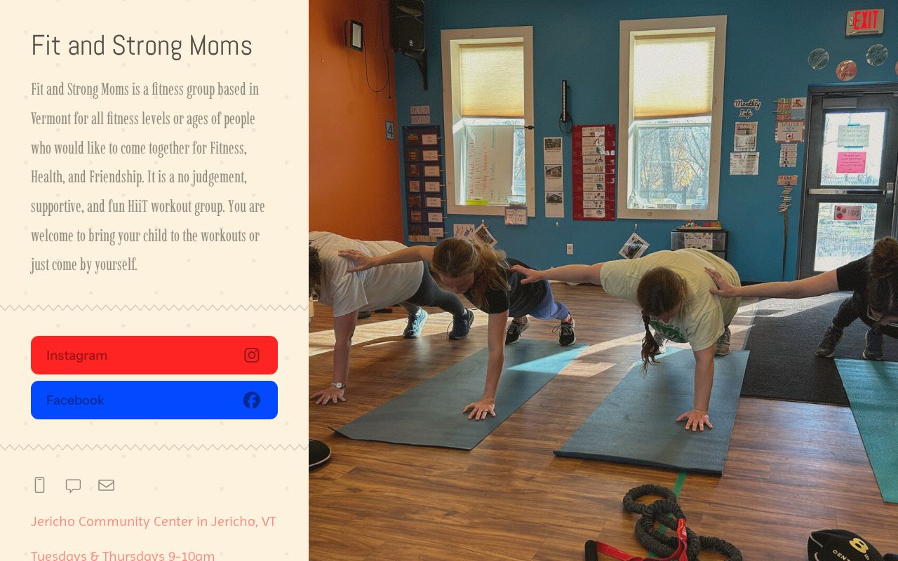 Fit and Strong Moms